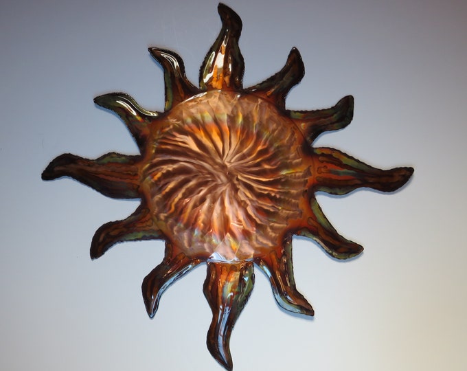 Copper Dancing Sun/sun Wall Art/copper Wall Art/copper Art/southwest ...