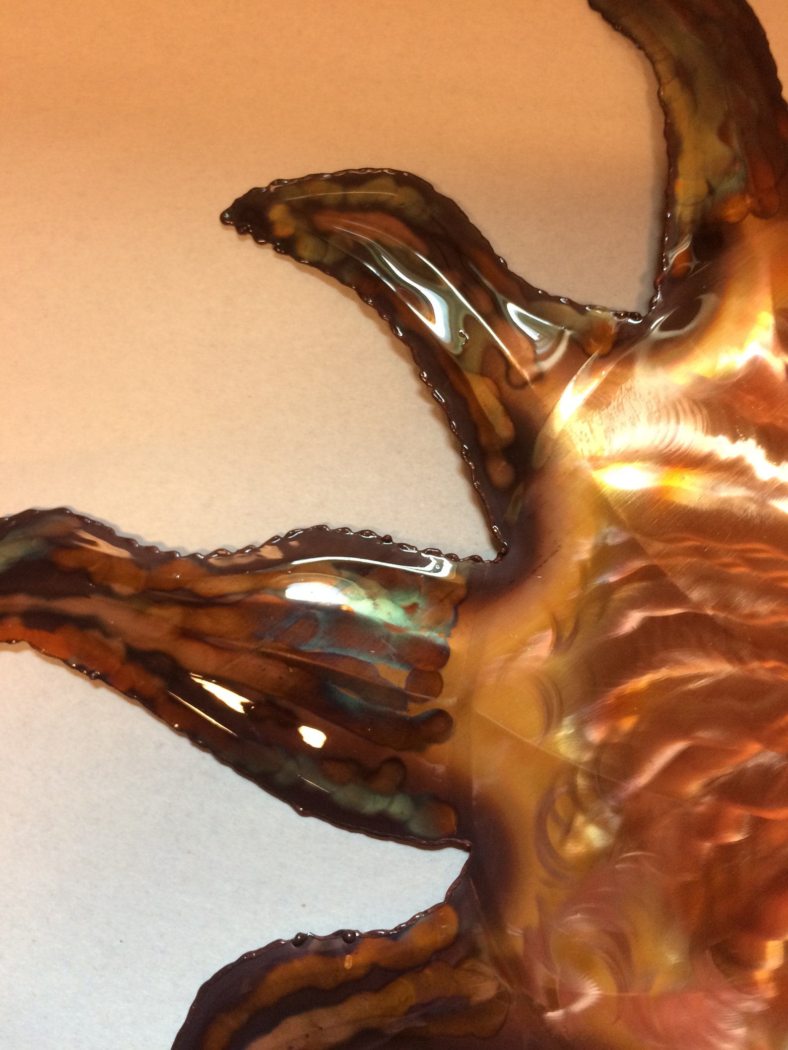 Copper Dancing Sun/sun Wall Art/copper Wall Art/copper Art/southwest ...