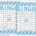 60 Baby Feet Baby Shower Bingo Cards 60 Prefilled Bingo - Etsy