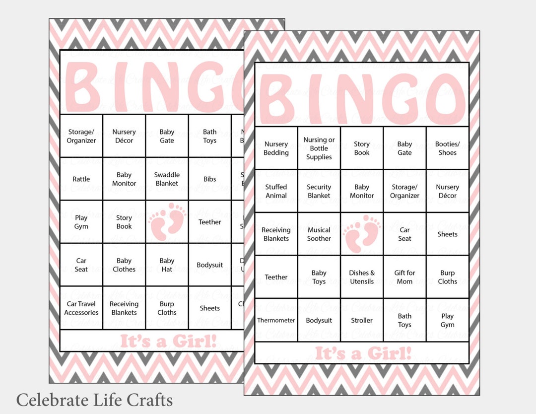 100 Baby Feet Baby Shower Bingo Cards 100 Prefilled Bingo - Etsy