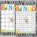 60 Safari Baby Shower Bingo Cards 60 Prefilled Bingo Cards - Etsy