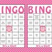 30 Owl Baby Shower Bingo Cards Printable Party Baby Girl Prefilled ...
