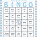 60 Elephant Baby Shower Bingo Cards - Printable Baby Bingo Cards - No ...