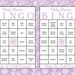 60 Winter Baby Shower Bingo Cards Girl Baby Shower Games - Etsy