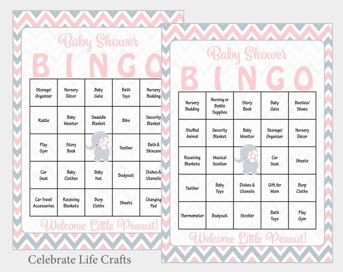 Baby Shower Word Scramble Game Printable Baby Shower Games Pink Blue ...