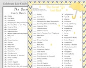 30 Teddy Bear Baby Shower Bingo Cards - 30 Different Prefilled Bingo ...