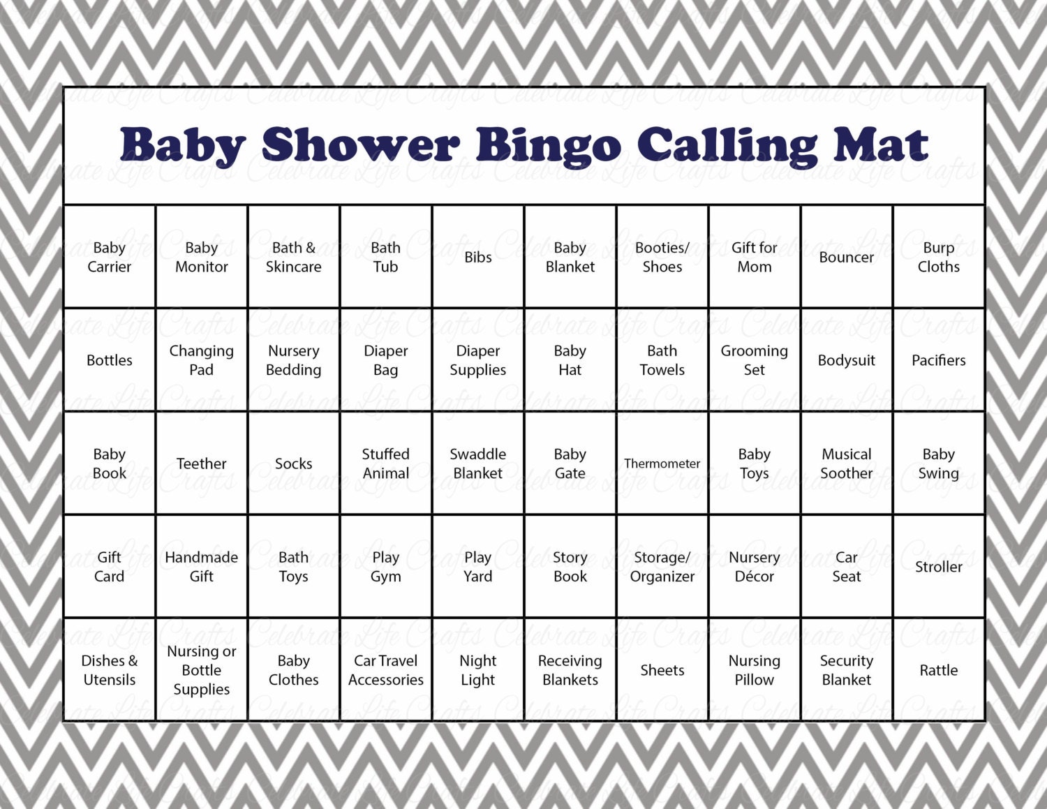 30 Little Man Baby Shower Bingo Cards 30 Different Prefilled | Etsy