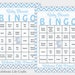 60 Elephant Baby Shower Bingo Cards Printable Baby Bingo Cards No ...