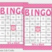 30 Owl Baby Shower Bingo Cards Printable Party Baby Girl Prefilled ...