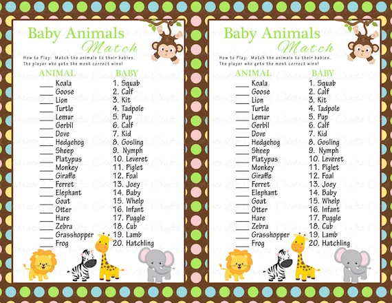 Frog Baby Shower Giraffes