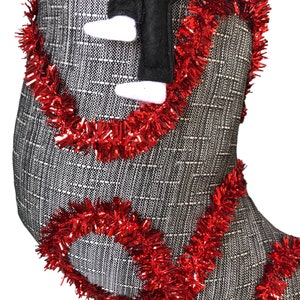 Baseball Christmas Stocking, Christmas Stocking, Elf Stocking ...