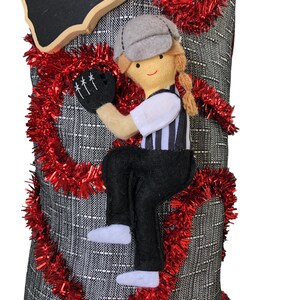 Baseball Christmas Stocking, Christmas Stocking, Elf Stocking ...