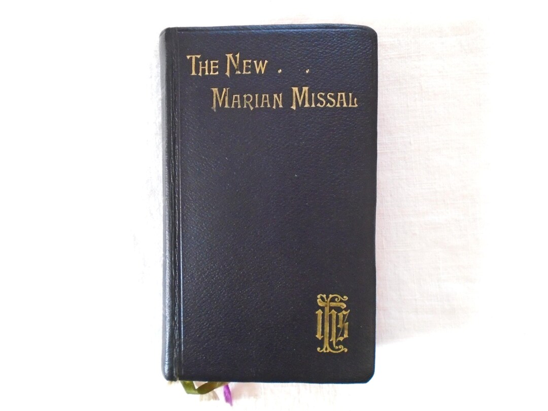 Vintage The New Marian Missal 1953 - Etsy Portugal