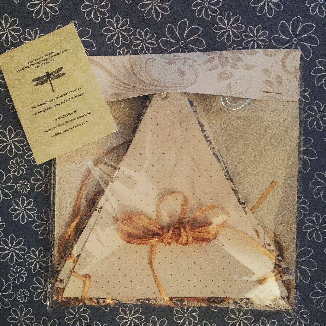 Handcrafted Card Bunting - Etsy
