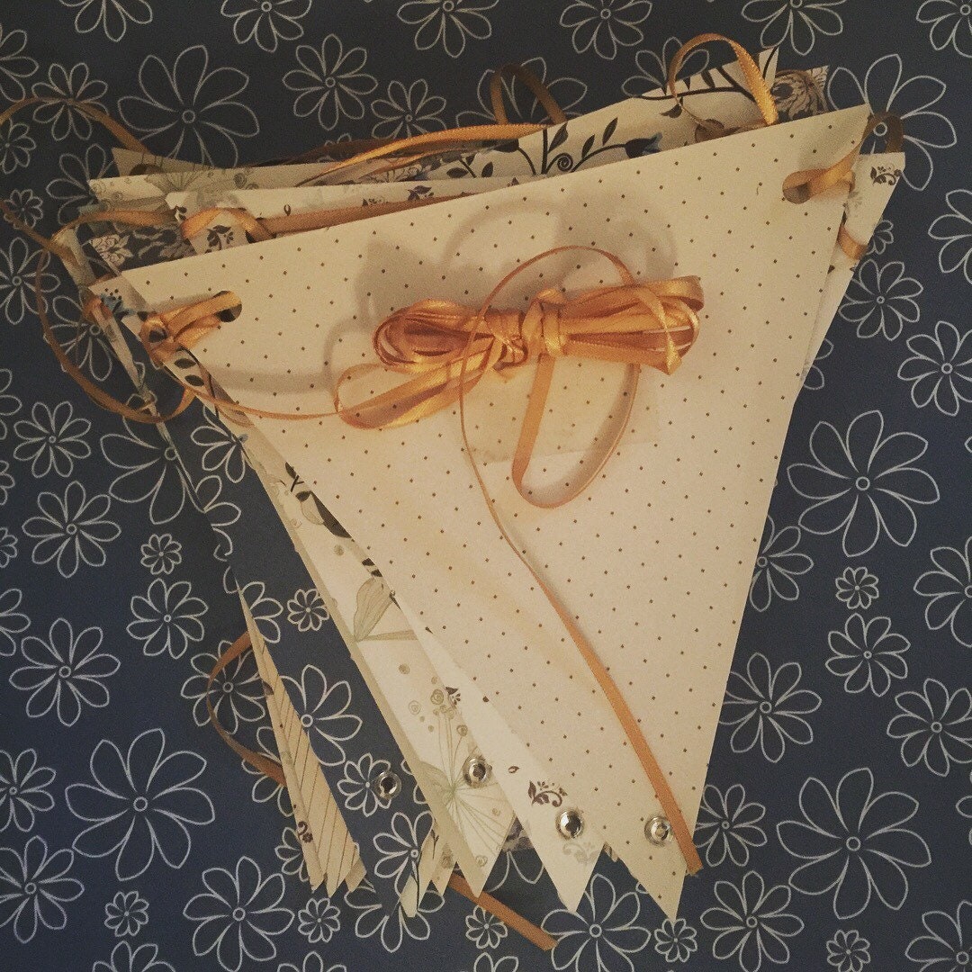 Handcrafted Card Bunting - Etsy