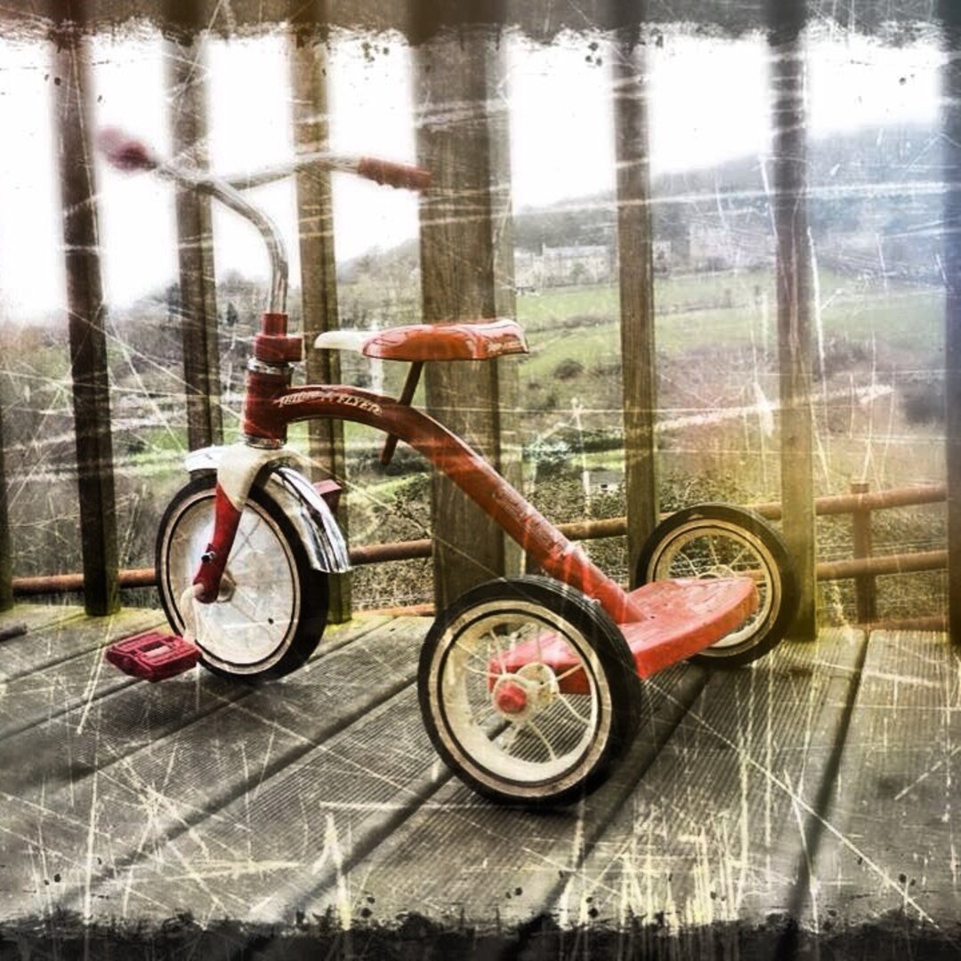 My First Tricycle A4 - Print - Etsy