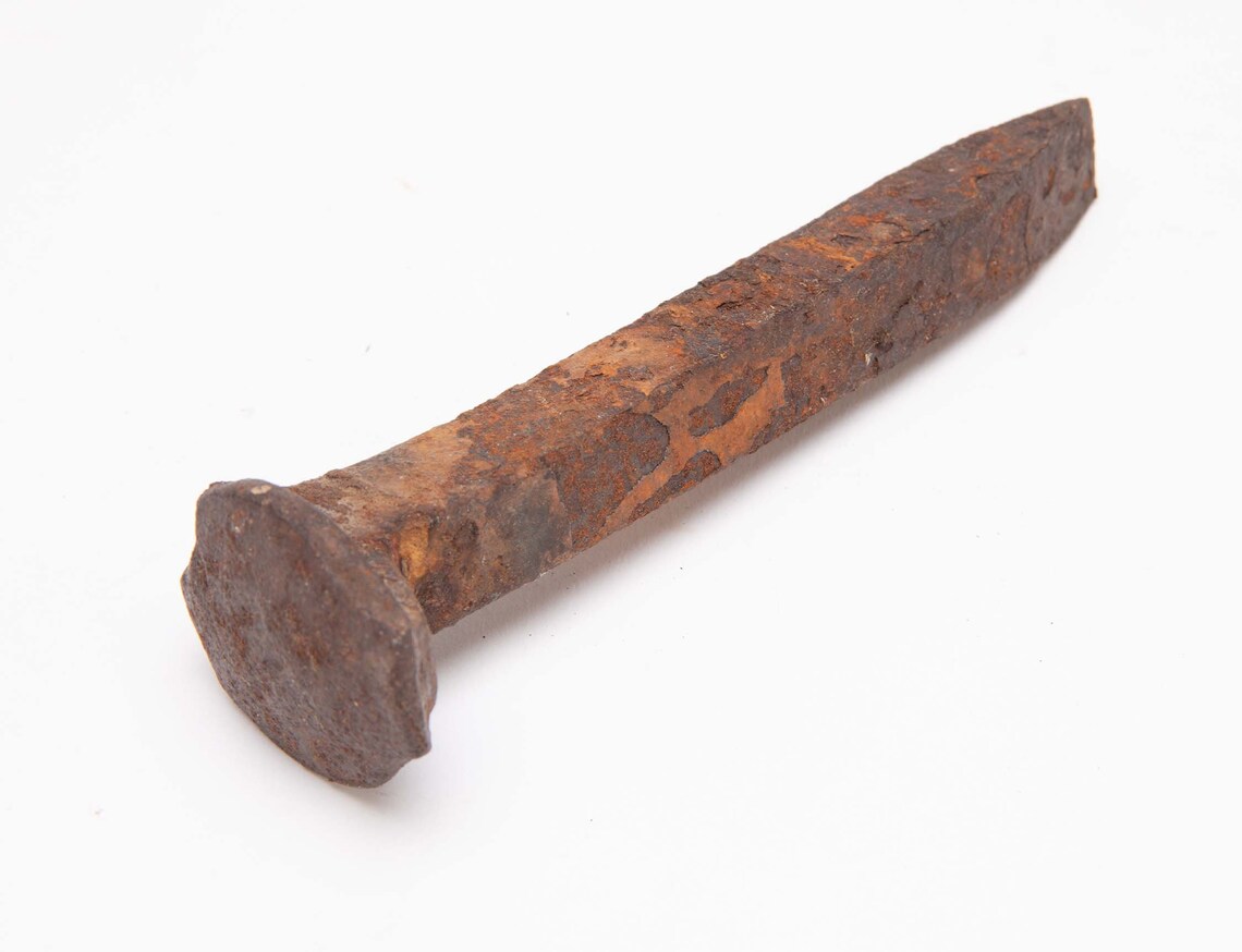 OLD RAILROAD SPIKE Hand Forged 6 Vintage Trains - Etsy