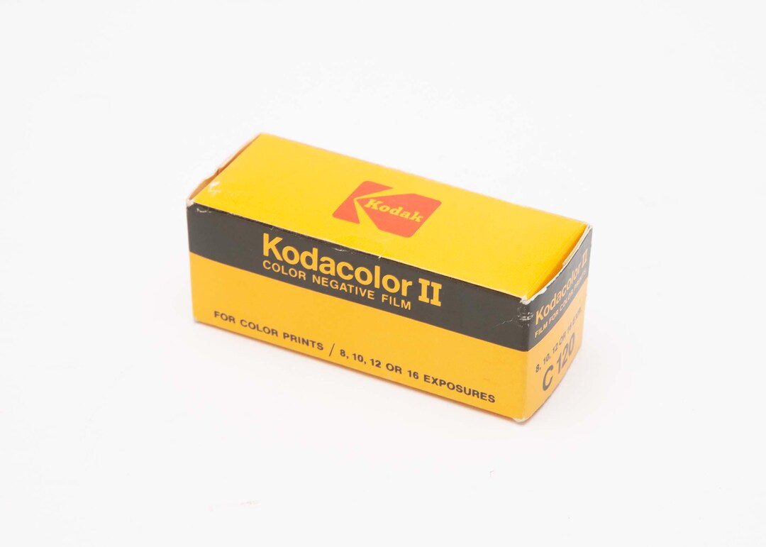 Kodak 120 KODACOLOR II Color Negative Film - Unexposed Roll From 8/1984 - Sealed in Original Box ...