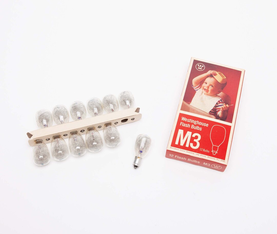 WESTINGHOUSE M3 Flash Bulbs Vintage Photography 1970's 2 Boxes Available - Etsy