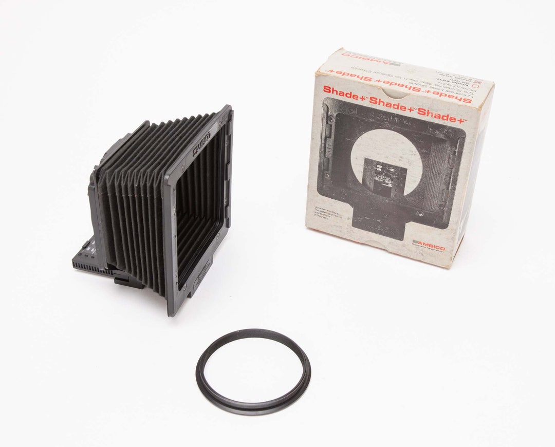 AMBICO SHADE+ Square Bellows Lens Shade - Model 912 - 77mm Ring ...