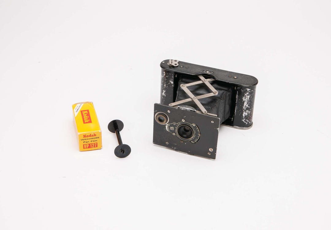 Vintage KODAK VEST POCKET Folding Camera - Early 1910 Model ...
