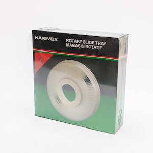 HANIMEX Rotary Slide Tray - Holds 100 Slides - Fits Sawyer, Wards ...