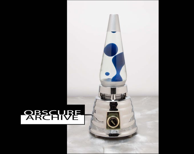 CUSTOM LAVA LAMP - Stunning One of a Kind Light - Made From a Vintage ...