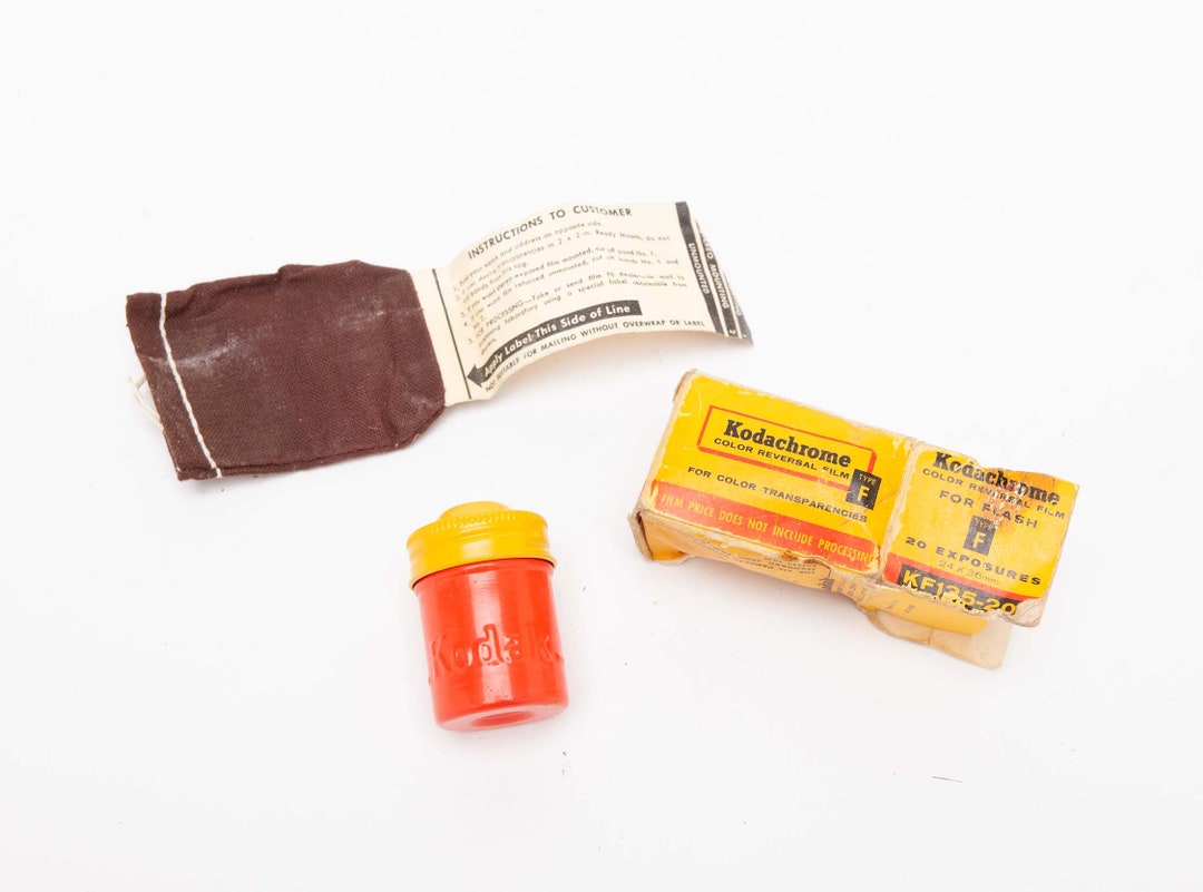 Vintage KODAK Kodachrome 35mm Film in Box From 1959 - Unexposed Film in ...