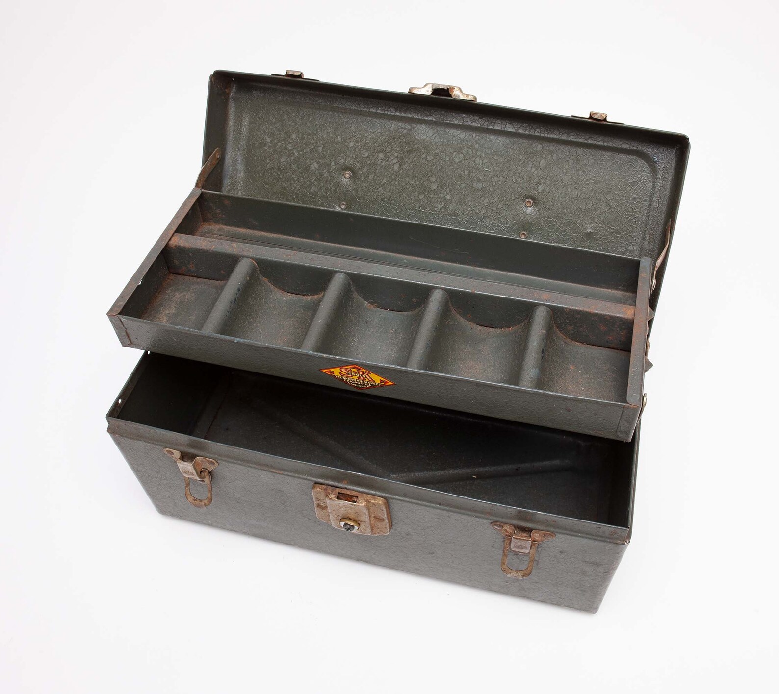 Vintage 1940's SHERMAN KLOVE Tool Box All Steel - Etsy