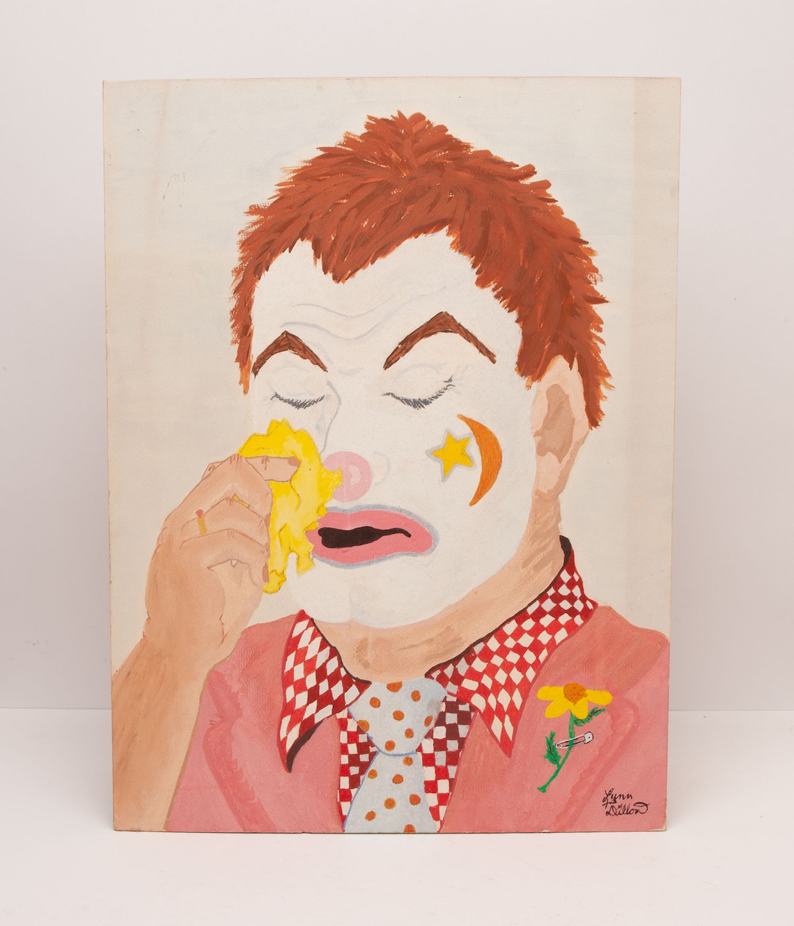 Crying Clown Painting With Song by Peter Frampton on the - Etsy