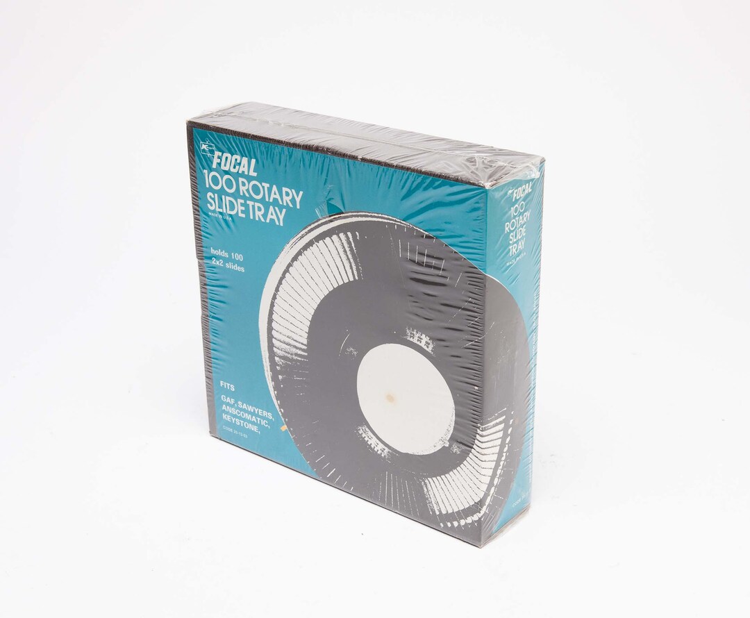 FOCAL ROTOTRAY - Sealed Original Box - Rotary Slide Tray - Holds 100 ...