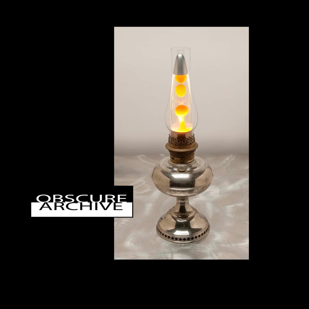 CUSTOM LAVA LAMP Made From a 1930's Kerosene Lamp Stunning One of a ...