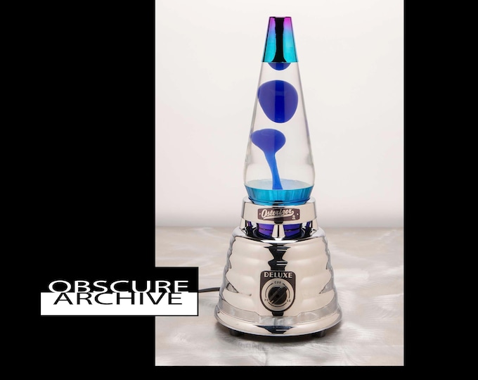 CUSTOM LAVA LAMP - Stunning One of a Kind Light - Made From a Vintage ...