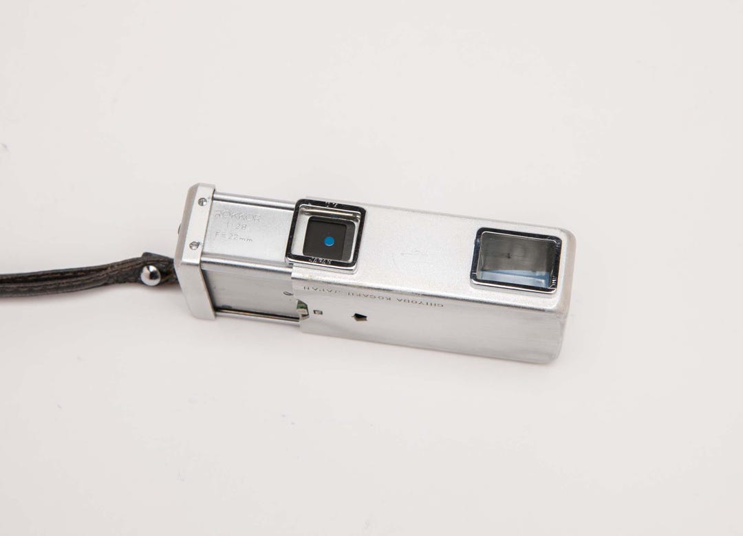 MINOLTA 16 SPY CAMERA With Case - Rare 1960's Subminiature 16mm Film ...