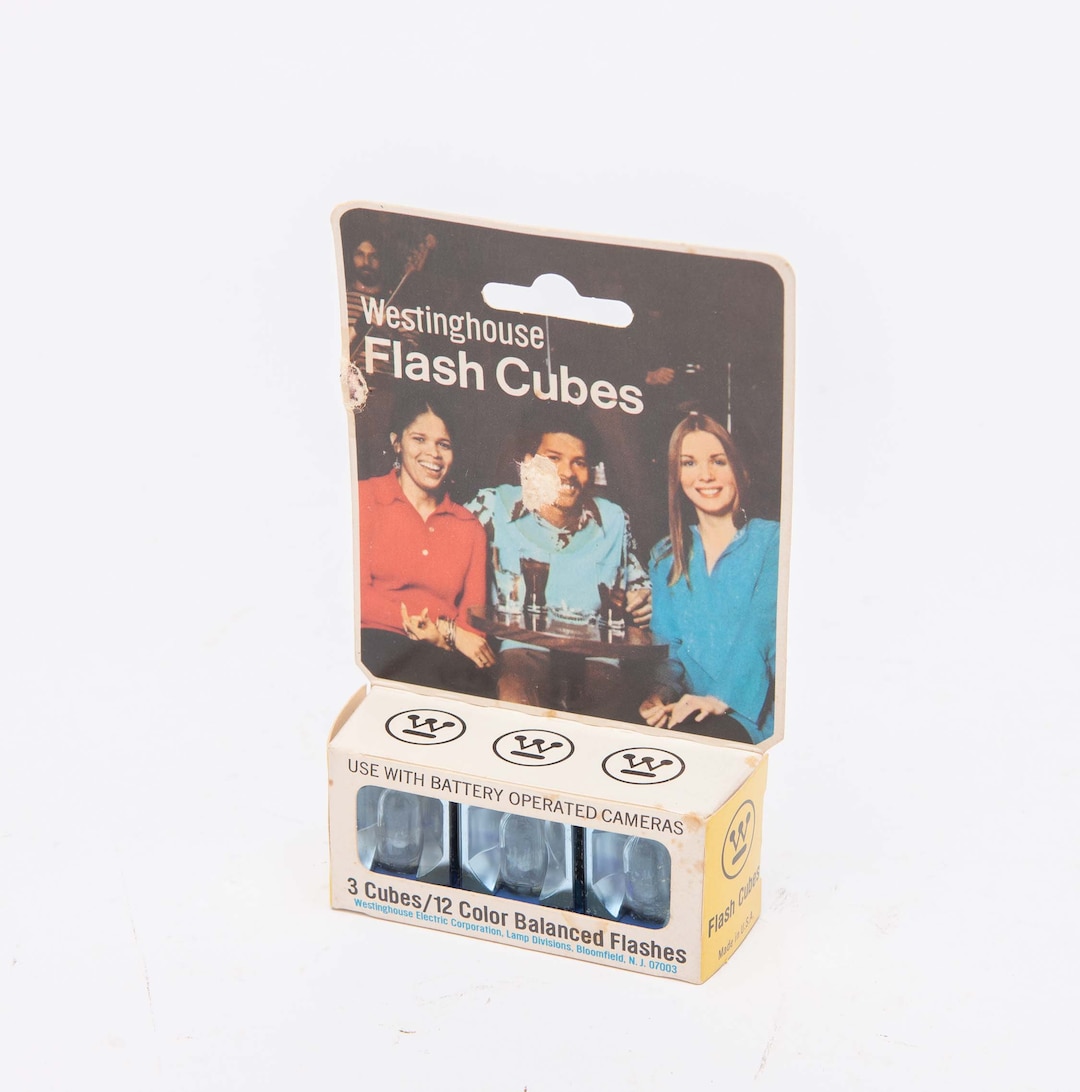 WESTINGHOUSE Flash Cubes 12 Bulbs Vintage Photography 1960's for Kodak ...