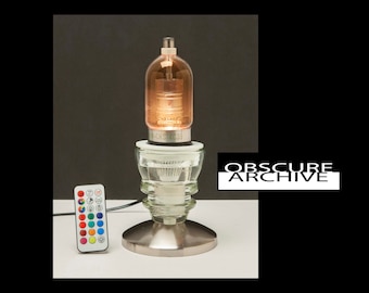 VACUUM TUBE Lamp - Very Large Tube With Custom Multi Color LED Lighting ...