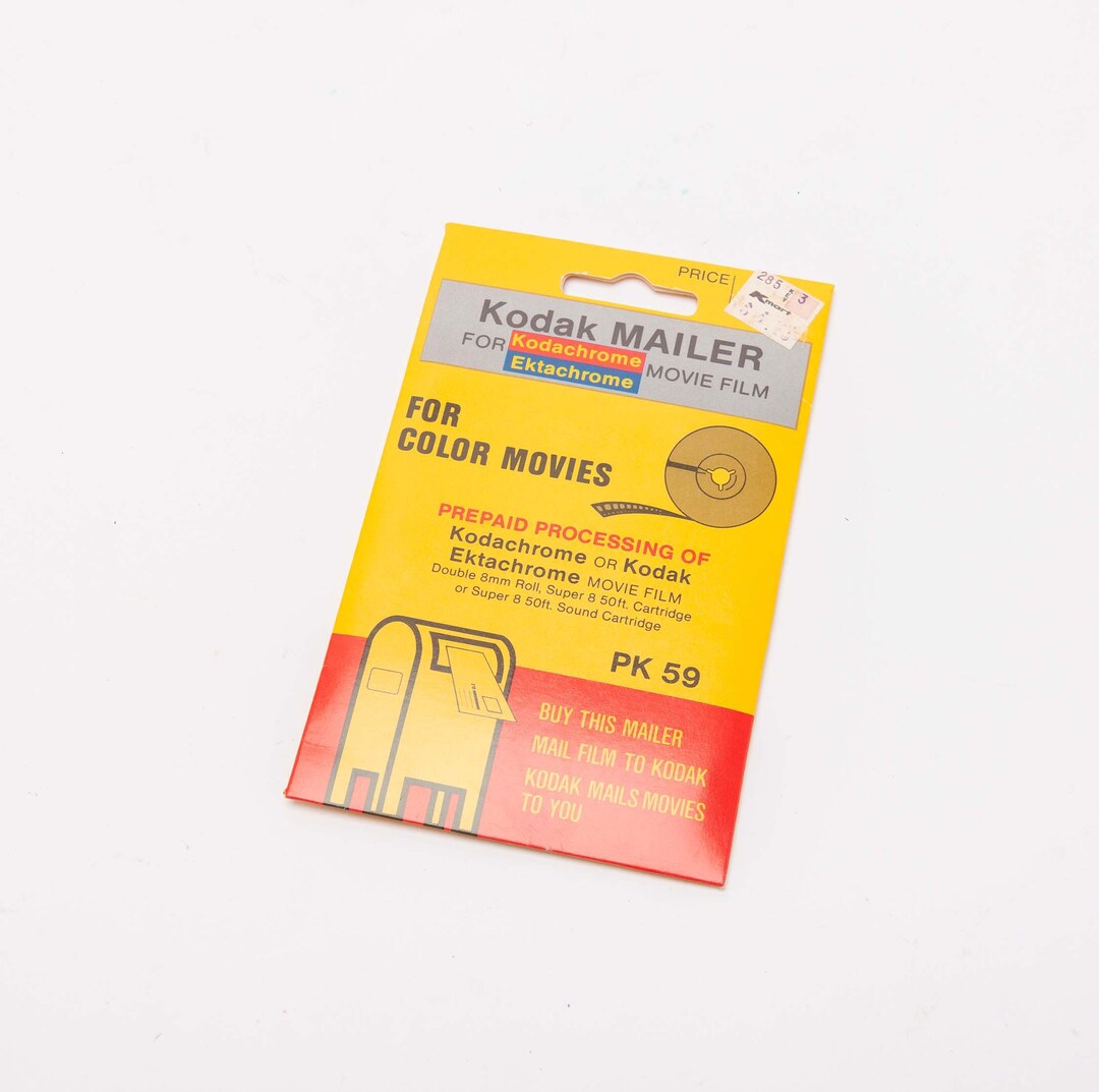 KODAK Movie Processing Mailer for Exposed Movie Film Never Used - Etsy KODAK Movie Processing Mailer for Exposed Movie Film Never Used - Etsy