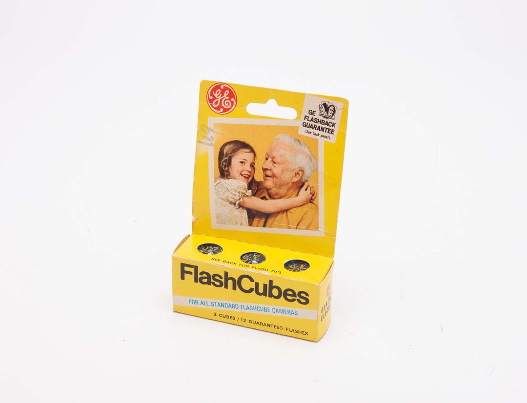 GE Flash Cubes 3 Cubes 12 Flashes Vintage Photography for Kodak ...