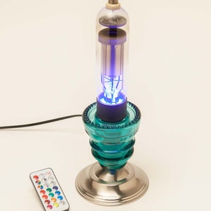 VACUUM TUBE Lamp Very Large Tube With Custom Multi Color LED Lighting ...
