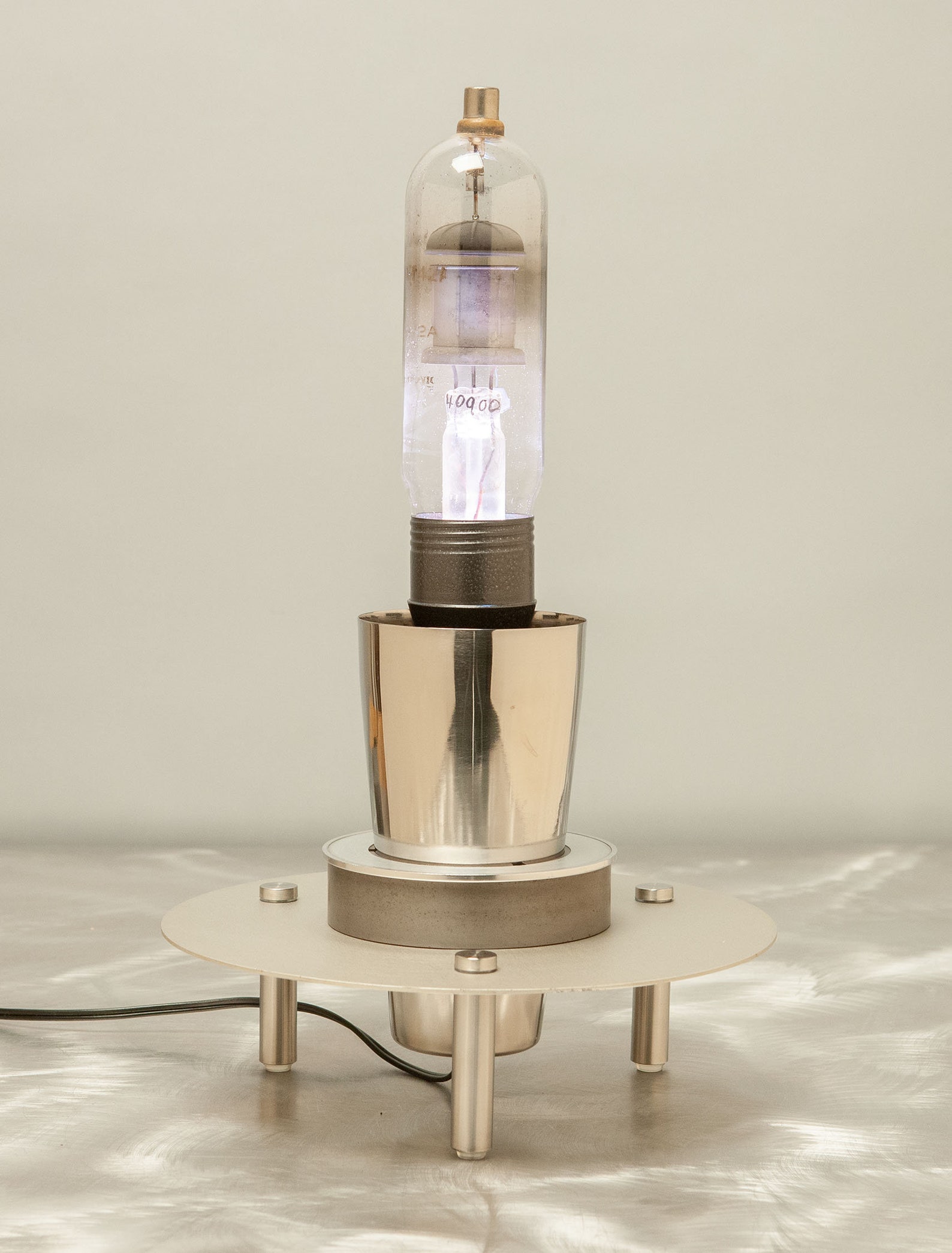 Custom Vacuum Tube Lamp Featuring Wifi Controlled LED Lighting - Etsy