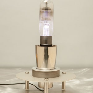 Custom Vacuum Tube Lamp Featuring Wifi Controlled LED Lighting - TALL ...