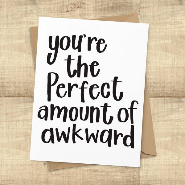 Awkward Valentine - Etsy