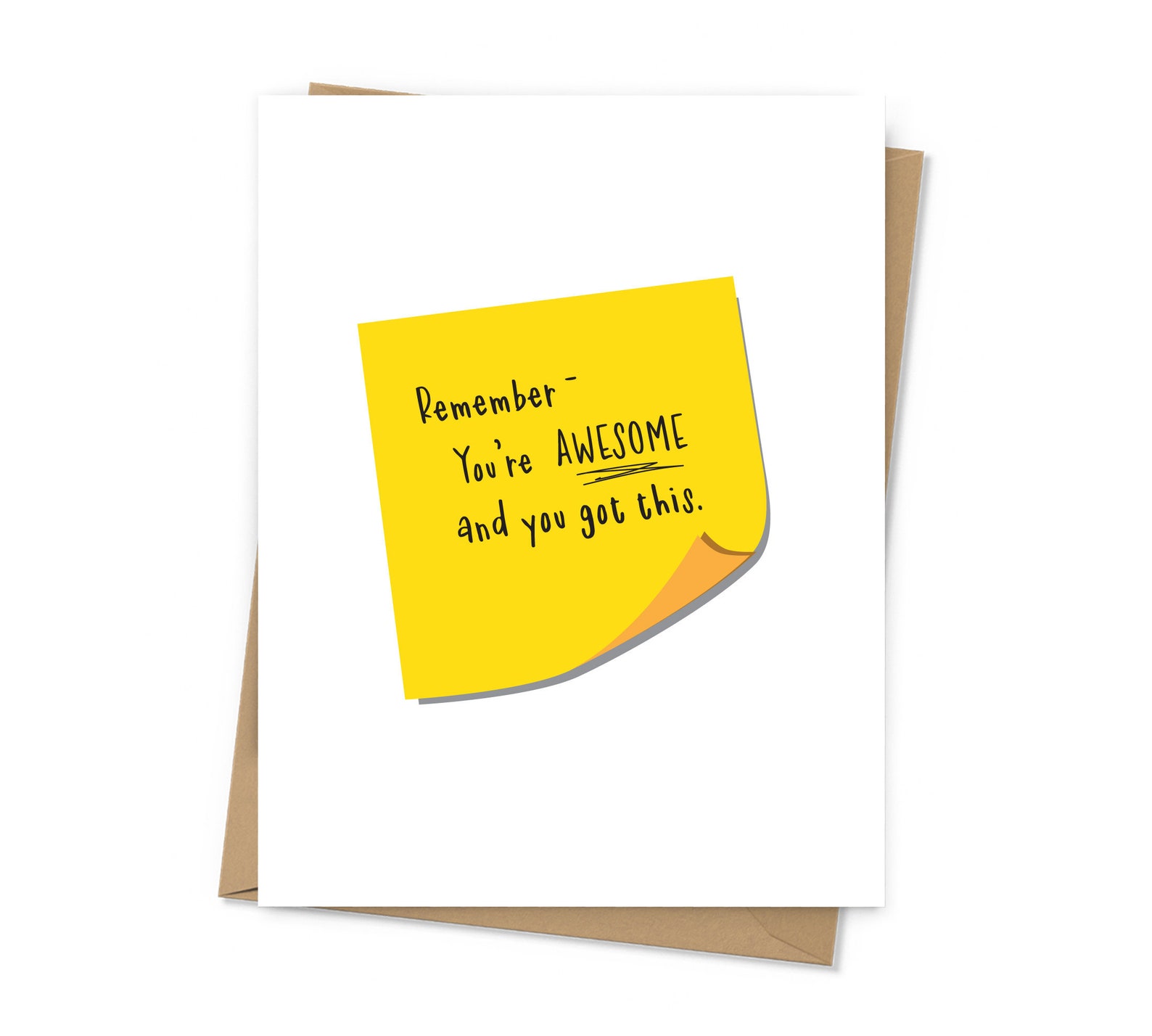 Post-it Note remember You're Awesome and You Got - Etsy