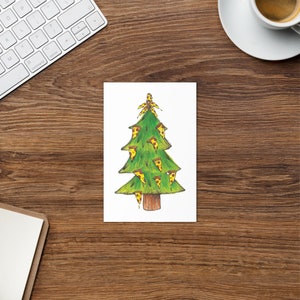 Funny Holiday Card, Pizza Christmas Card, Cards for Pizza Lovers ...