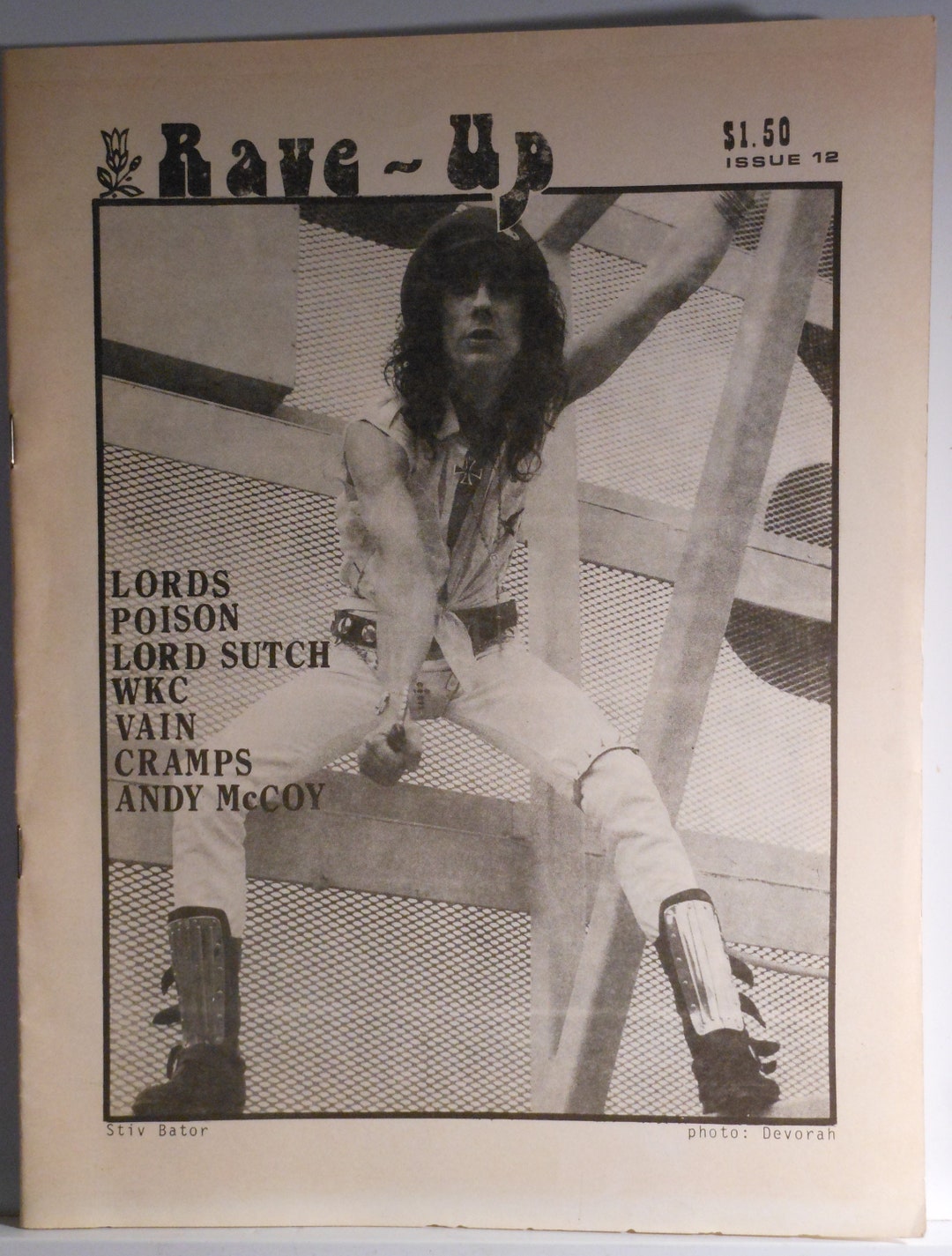 Rave - up Fanzine Issue 12 - 1987 - VINTAGE - Etsy