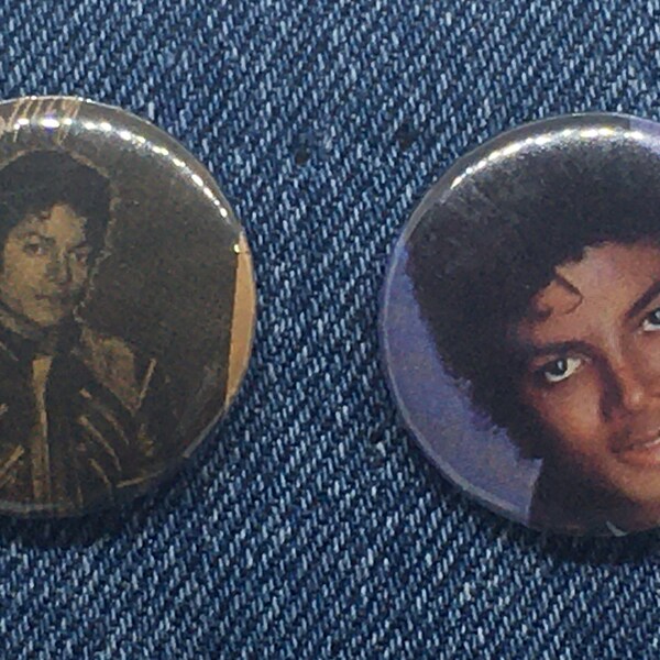 Michael Jackson Button - Etsy