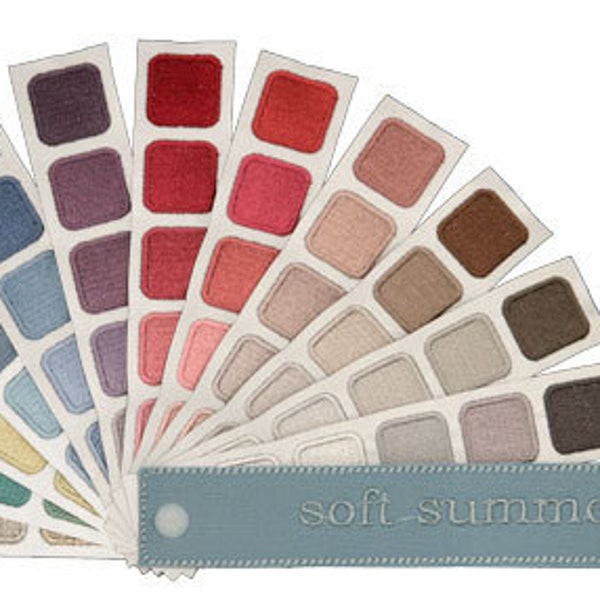 Soft Summer Color Swatches - Etsy