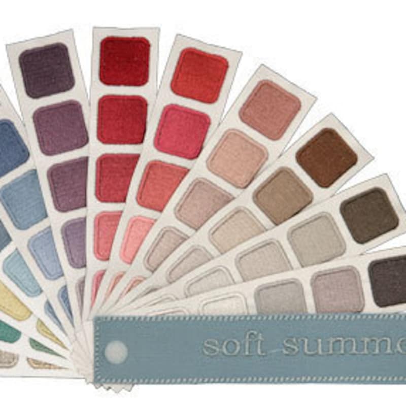Soft Summer Color Swatches - Etsy