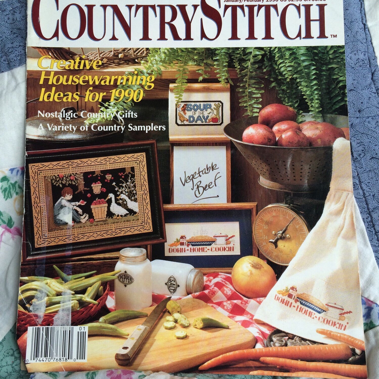 Country Stitch Cross Stitch Book - Etsy