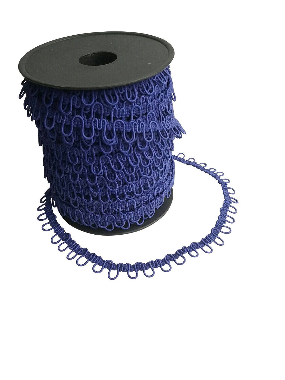 Amethyst Blue Elastic Bridal Button Loops - Etsy